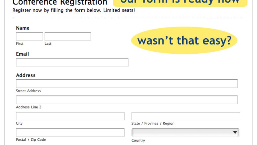 MachForm: Intuitive, browser based | AlternativeTo