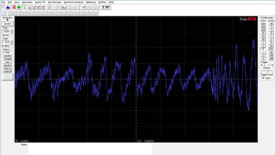 TrueRTA: Audio analyzer application for testing and evaluating audio ...