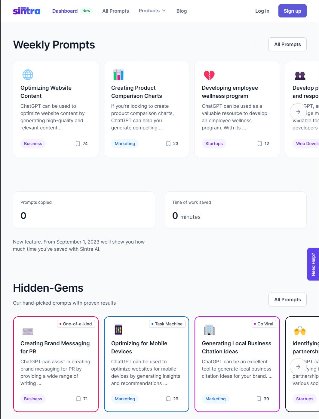 Sintra AI: Simplifies daily tasks with AI-based products, such as 2500 ...