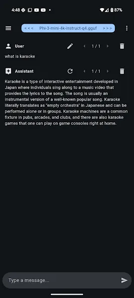 Maid (AI): Maid is a cross-platform Flutter app for interfacing with GGUF / llama. | AlternativeTo