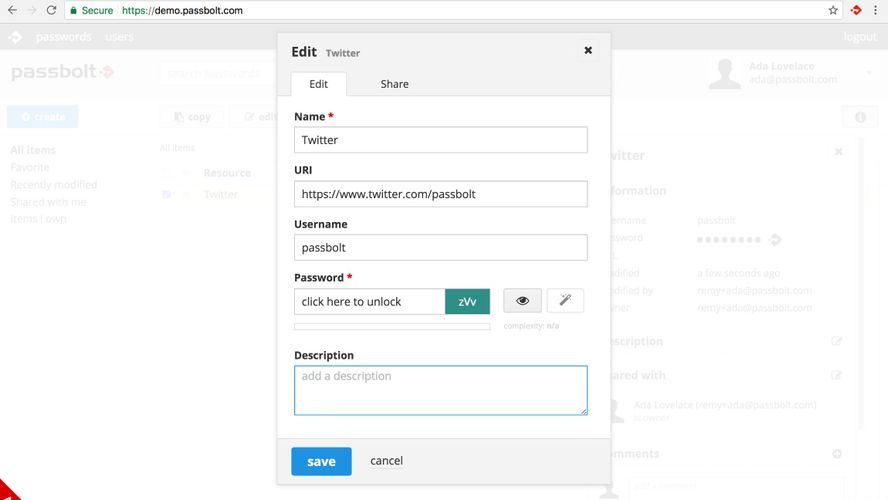 Passbolt Open Source Password Manager For Teams Alternativeto
