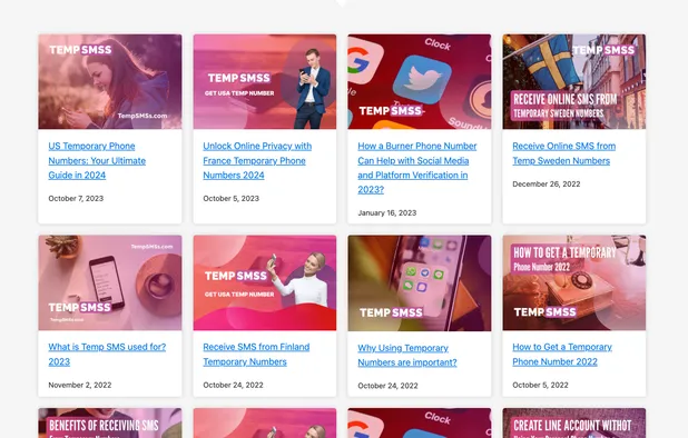 Temp SMS: Tempsmss.com Is a Free Service for Receiving Temporary SMS ...