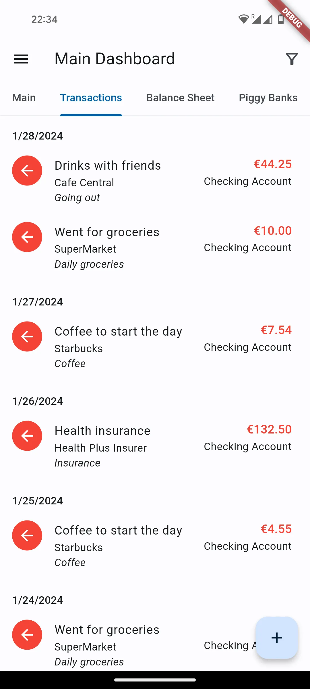 Waterfly III: Unofficial Android App for Firefly III, a free and open source personal finance ...