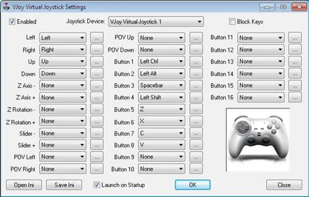 VJoy Virtual Joystick: Software application | AlternativeTo