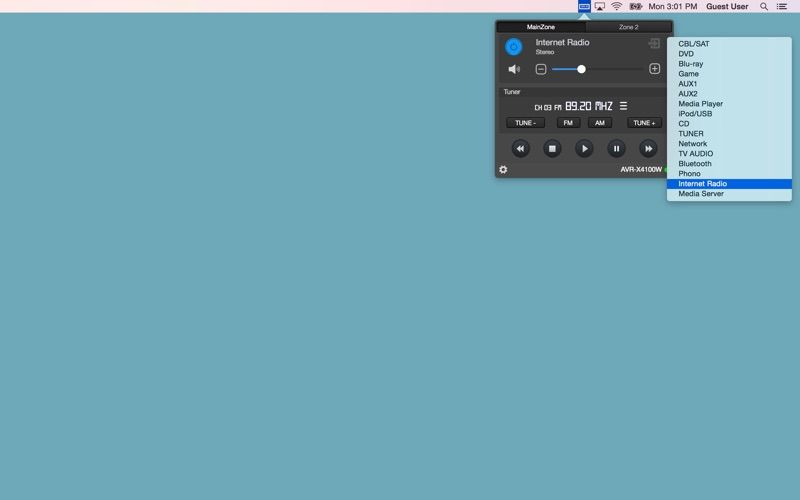 AVR Control: Control AV Receivers with your Mac | AlternativeTo