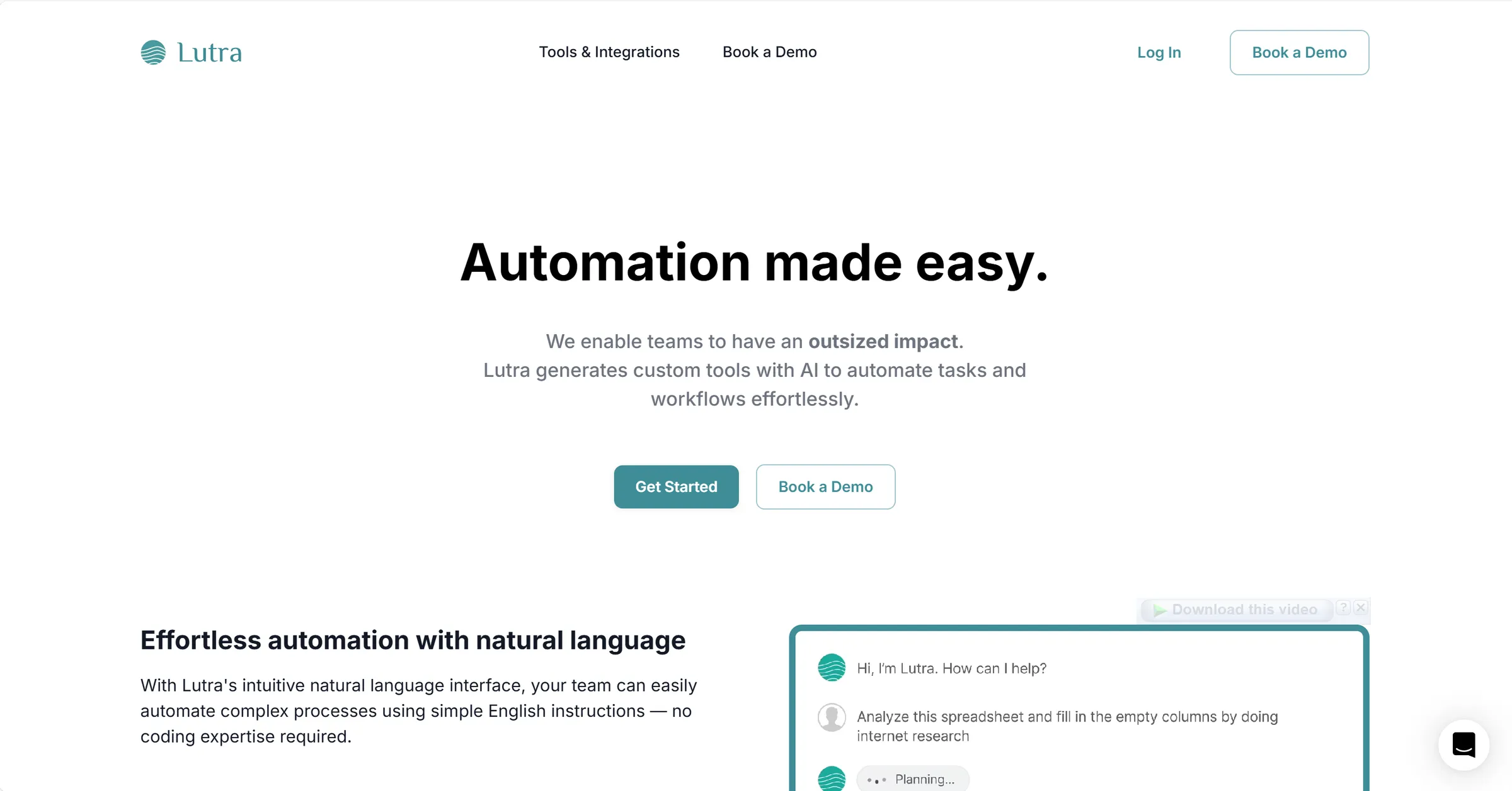 Lutra AI: Automation made easy | AlternativeTo