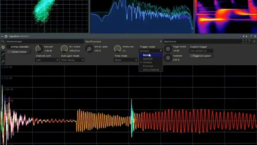 Signalizer: All-in-one signal visualizing package for VST, VST3 and ...