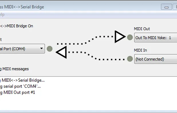Hairless MIDI Serial Bridge: The easiest way to connect serial devices ...