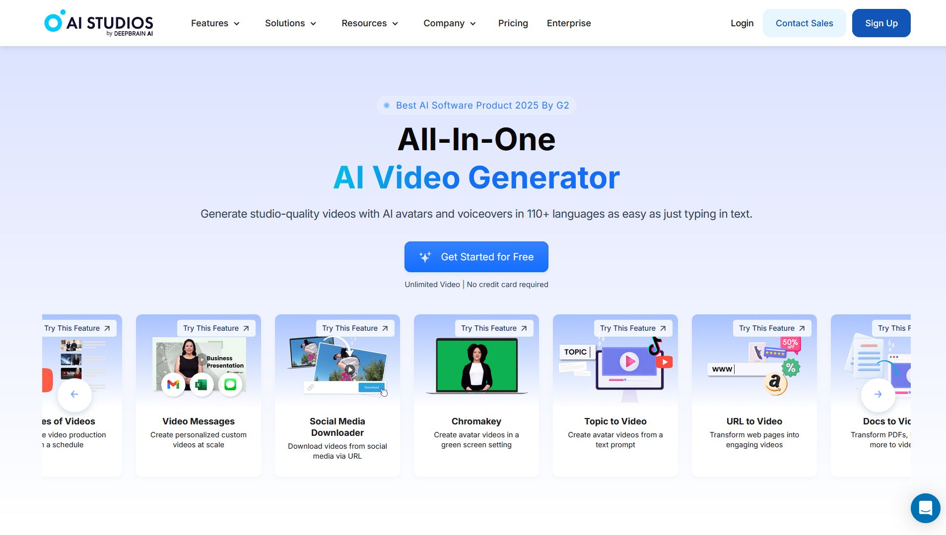 AI Studios Alternatives: Top 12 AI Video Generators | AlternativeTo