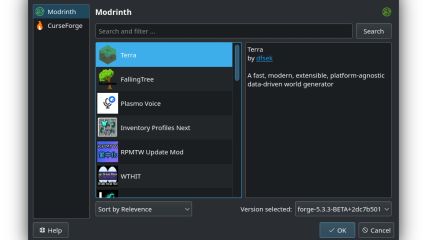 PolyMC: Fork of MultiMC with additional features like mod downloading ...