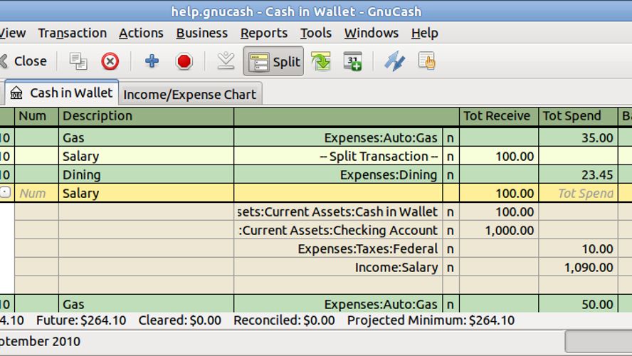 GnuCash: Is personal and small-business financial-accounting software ...