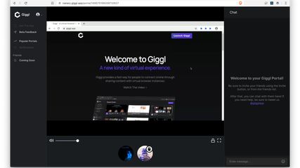 Giggl: New way to browse the web together with friends or teams ...
