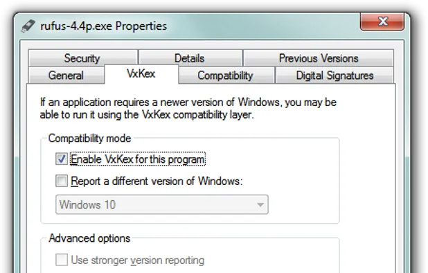 VxKex: A Windows 7 API extensions handler which allows you to run Windows 8, 8. | AlternativeTo
