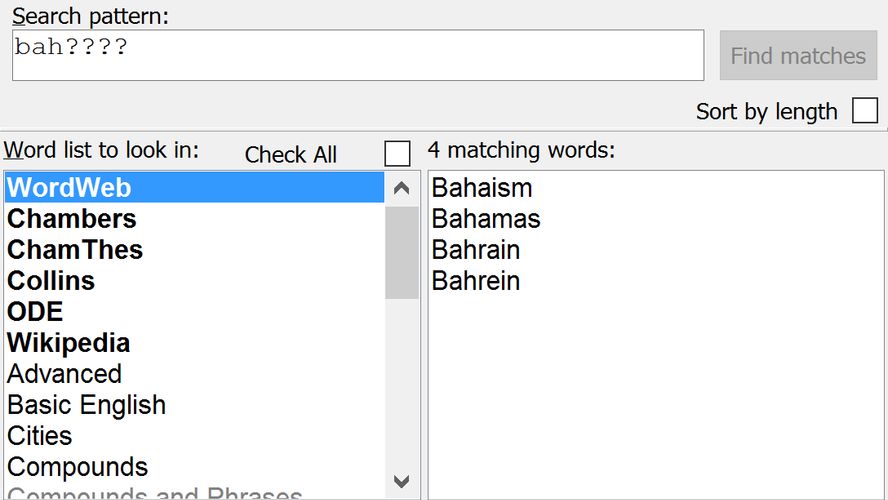 WordWeb: International English dictionary and thesaurus program for ...