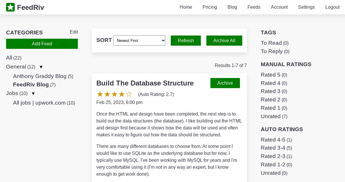 FeedRiv Alternatives: 25+ RSS Readers & Similar Apps | AlternativeTo