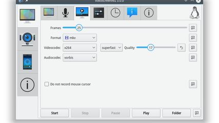 VokoscreenNG: User friendly screencaster for | AlternativeTo