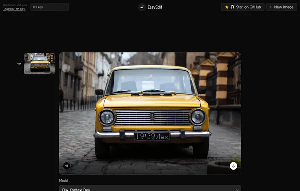 EasyEdit: The easiest way to edit images in one prompt. 100% free and open source | AlternativeTo
