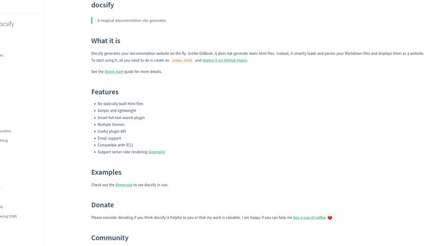 Mkdocs Alternatives 25 Documentation Generators Alternativeto
