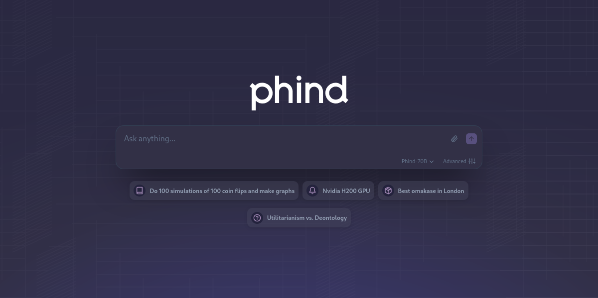 AI search engine Phind releases major update with visual answers and multi-step reasoning ...