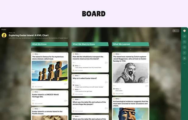 Padlet: Offers beautiful boards and canvases for visual thinkers and ...