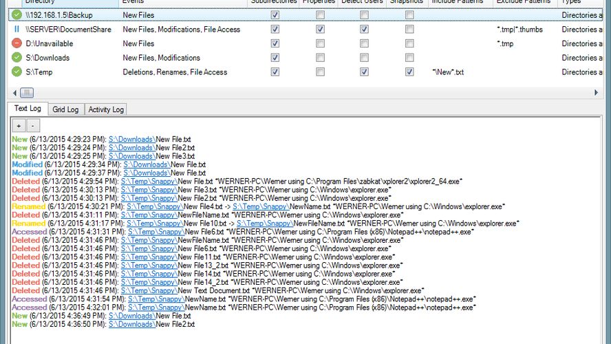 Free folder monitor Alternatives and Similar Software | AlternativeTo