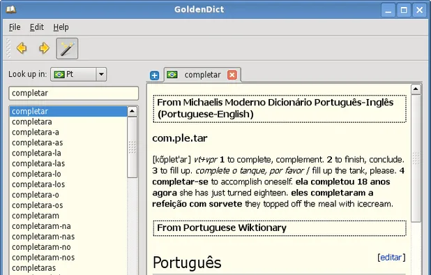 GoldenDict: Open-source dictionary program | AlternativeTo