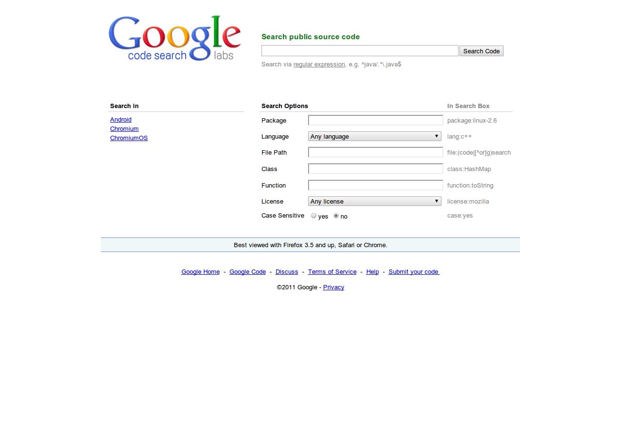 Google Code Search Alternatives and Similar Sites & Apps | AlternativeTo