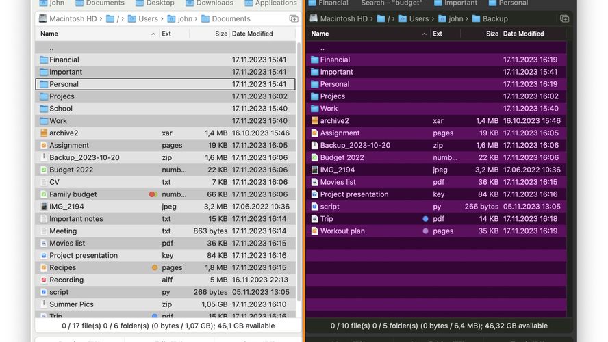 DoubleXplorer: Dual-pane file manager for macOS with a range of ...