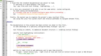 Geany: Powerful, stable and lightweight programmer's text editor that ...