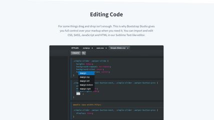 Bootstrap Studio: A powerful desktop app for creating responsive ...