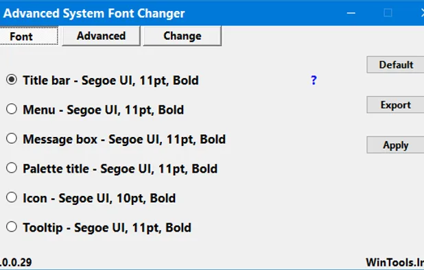 Advanced System Font Changer: Change system fonts, including typeface ...