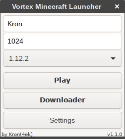 Vortex Minecraft Launcher: Fast, lightweight and easy to use Minecraft ...