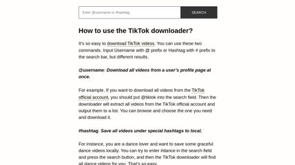 TikTok Save Alternatives and Similar Sites & Apps | AlternativeTo