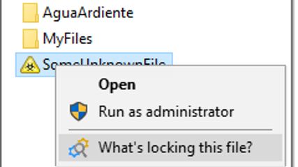 LockHunter: A free 64/32 bits tool to delete files blocked by any ...