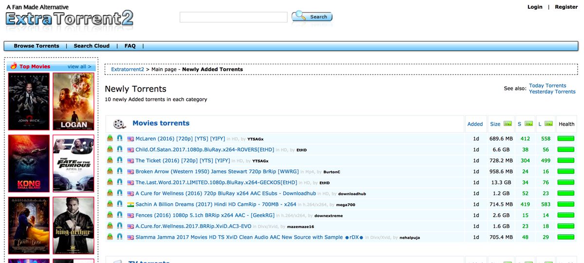 Extratorrent2 Alternatives: Top 10 Torrent Search Engines & Similar ...