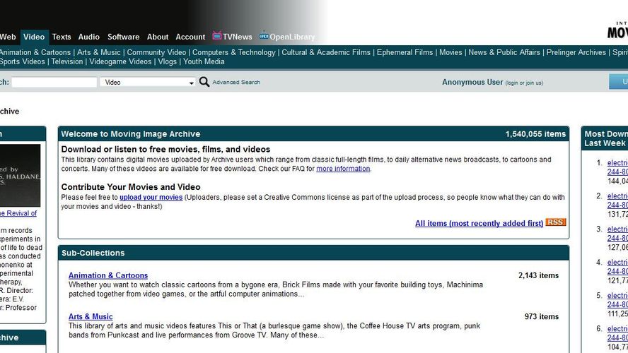 Internet Archive: Non-profit library of millions of free books, movies ...