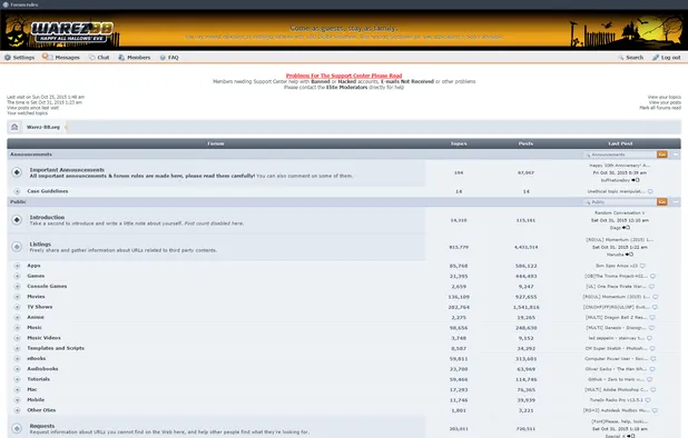 Warez-BB: Community based forums for sharing Apps, Console Games ...
