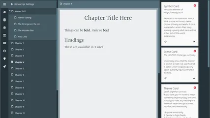 Wavemaker Novel Writing: Looking for a suite of tools for writing your book? | AlternativeTo