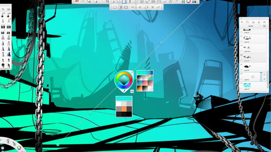 SketchBook: Drawing software featuring an unobtrusive user interface ...