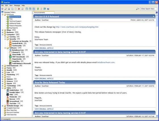 Snarfer Alternatives: 25+ RSS Readers and similar apps | AlternativeTo