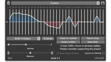 eqMac 2: A system wide audio equalizer program for Mac OS | AlternativeTo