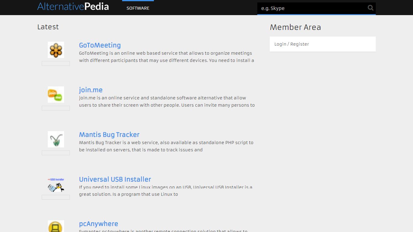 AlternativePedia: Discover free, open source or simply better ...