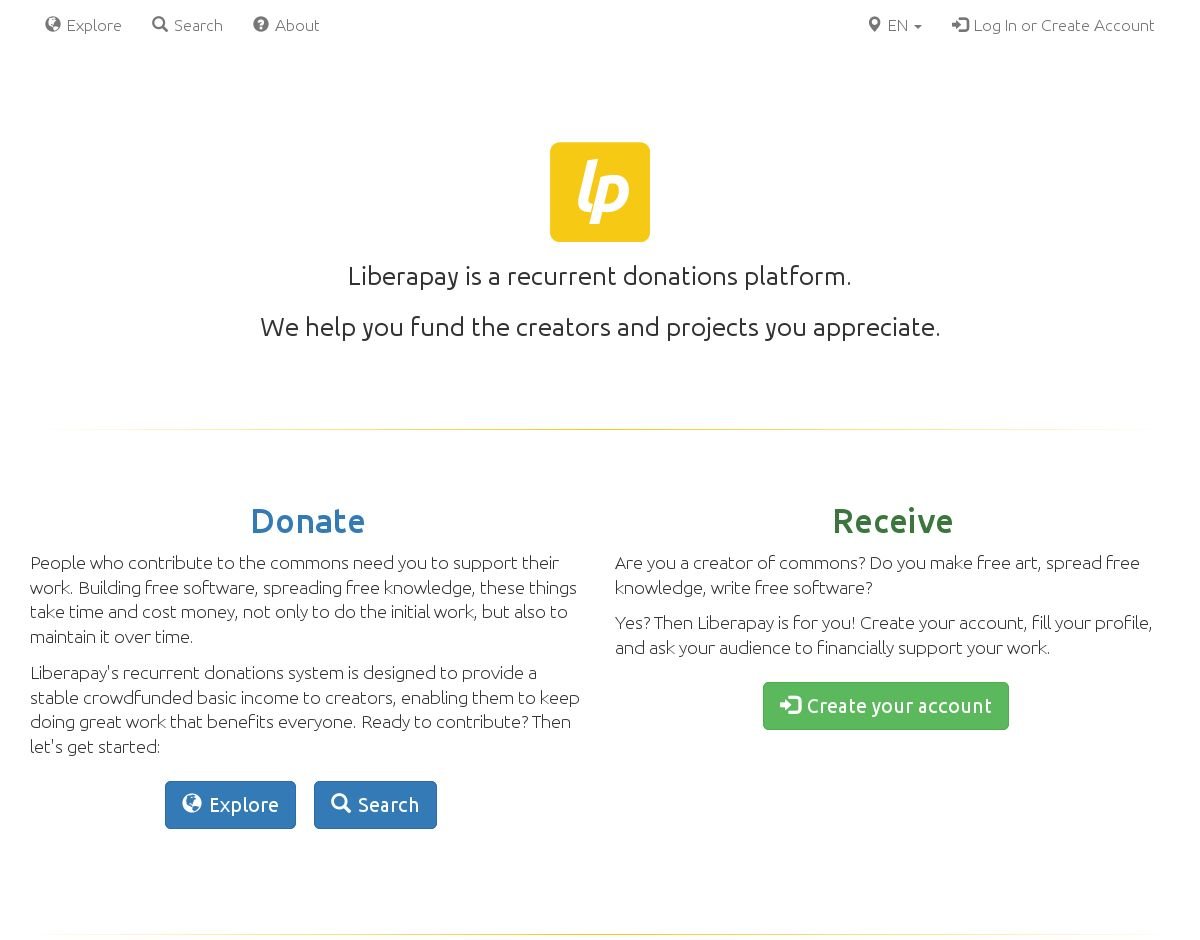 Liberapay: App Reviews, Features, Pricing & Download | AlternativeTo