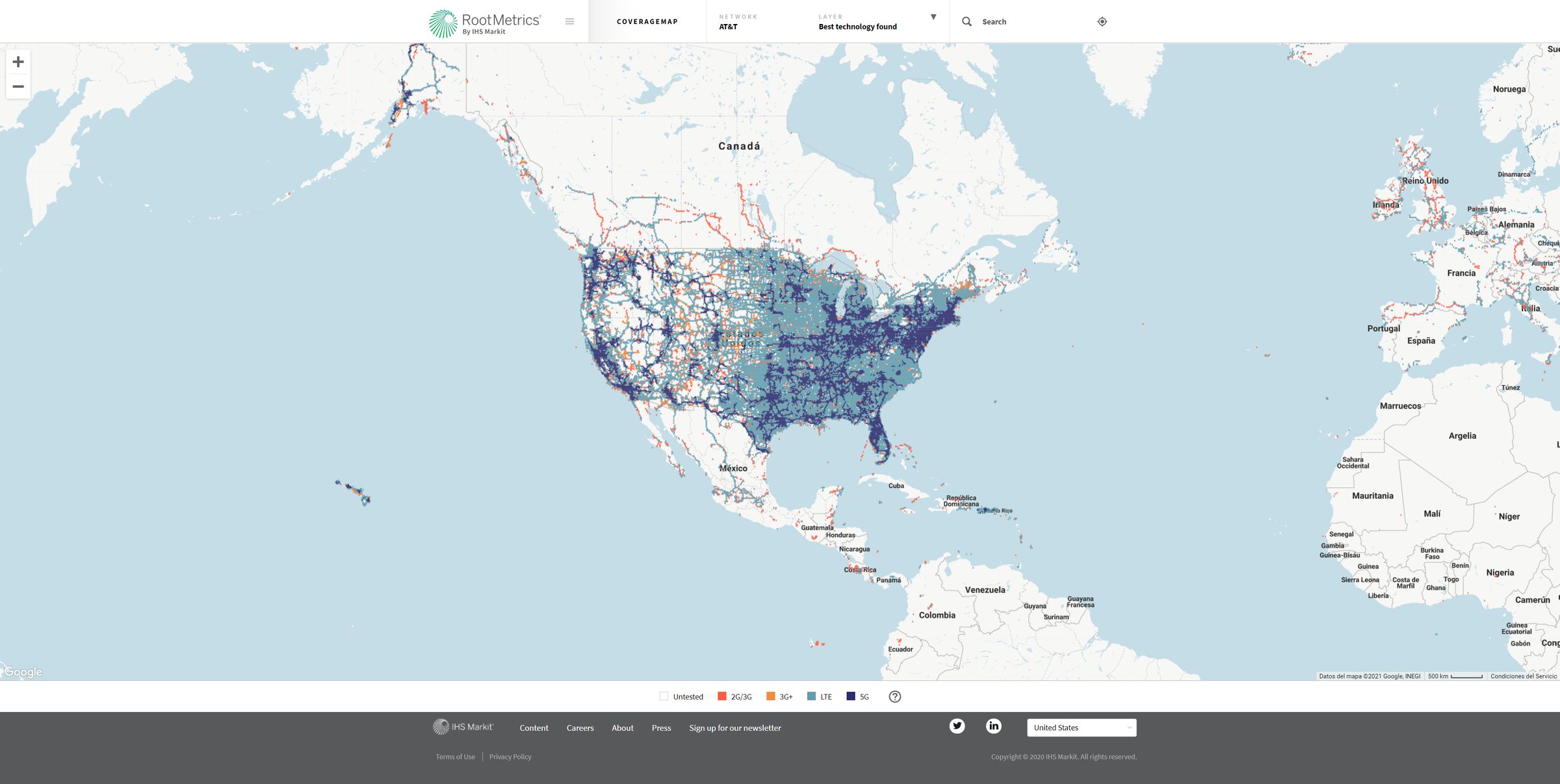RootMetrics Coverage Map Alternatives and Similar Sites & Apps ...