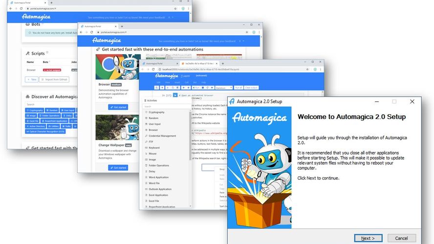Automagica: Smart Robotic Process Automation (SRPA) platform for fully ...