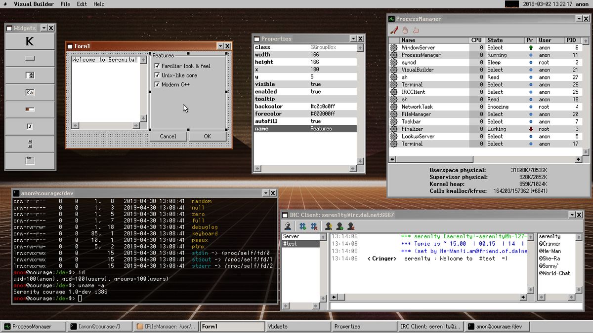 Serenity OS: App Reviews, Features, Pricing & Download | AlternativeTo