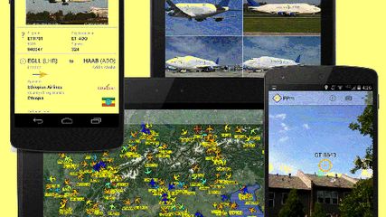PlanePlotter: Receives and decodes live digital position reports from aircraft and plots them ...