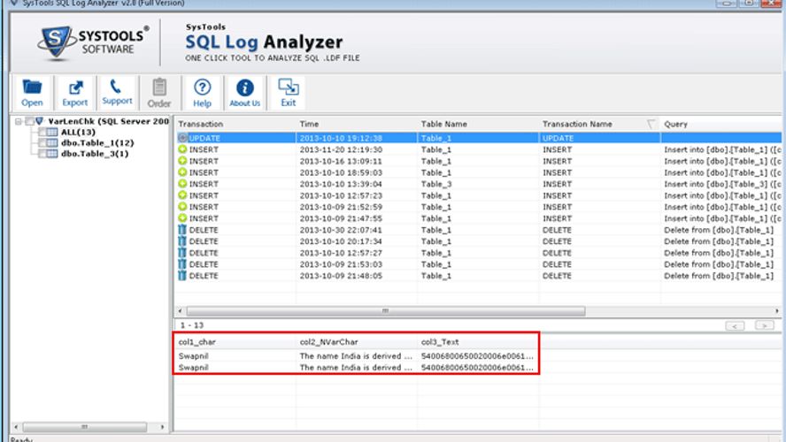 Systools Sql Log Analyzer Is Specially Designed Alternativeto