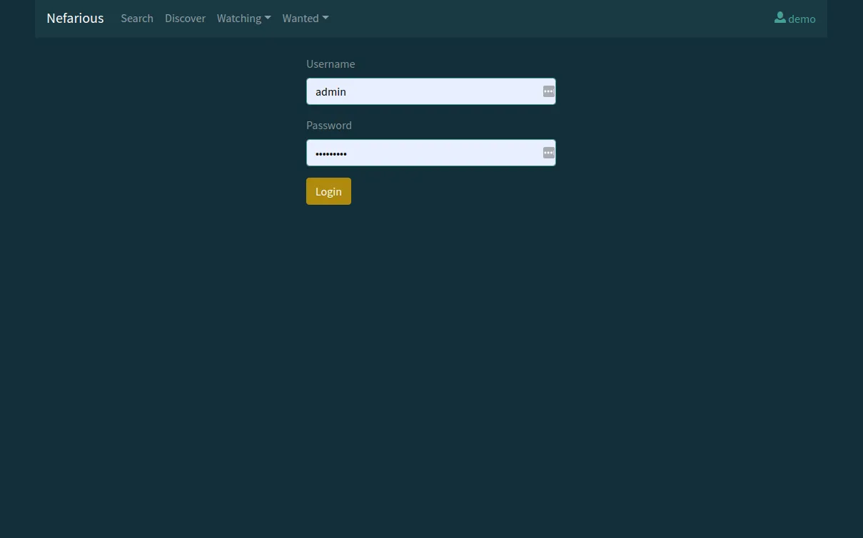 Nefarious: Nefarious is a web application that automatically downloads ...