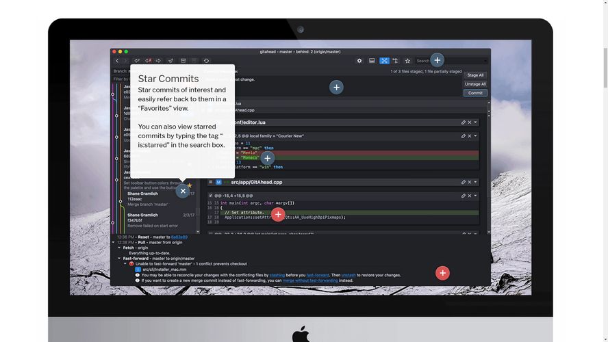 GitAhead: Makes navigating through thousands of commits a piece of cake. | AlternativeTo